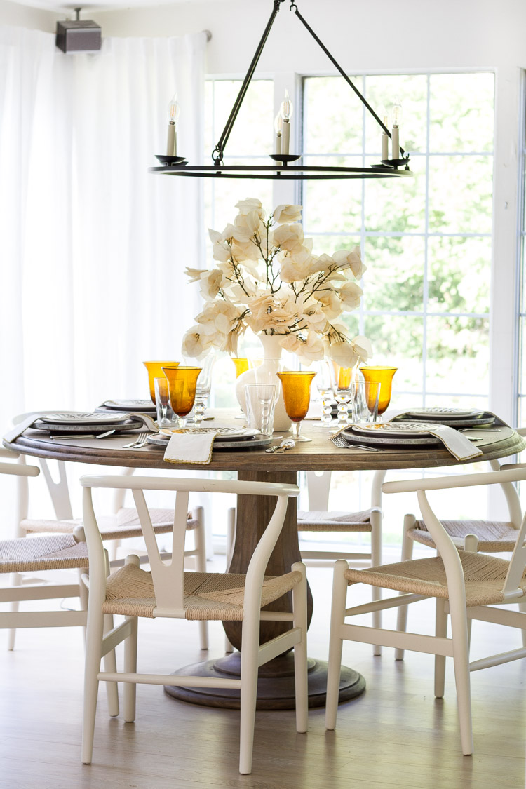 A Harvest Table Setting for the Season - zevy joy