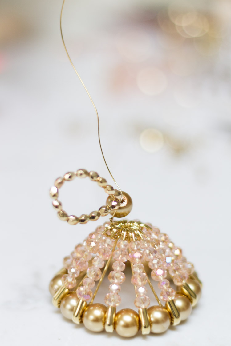 DIY Safety Pin Christmas Angels - zevy joy