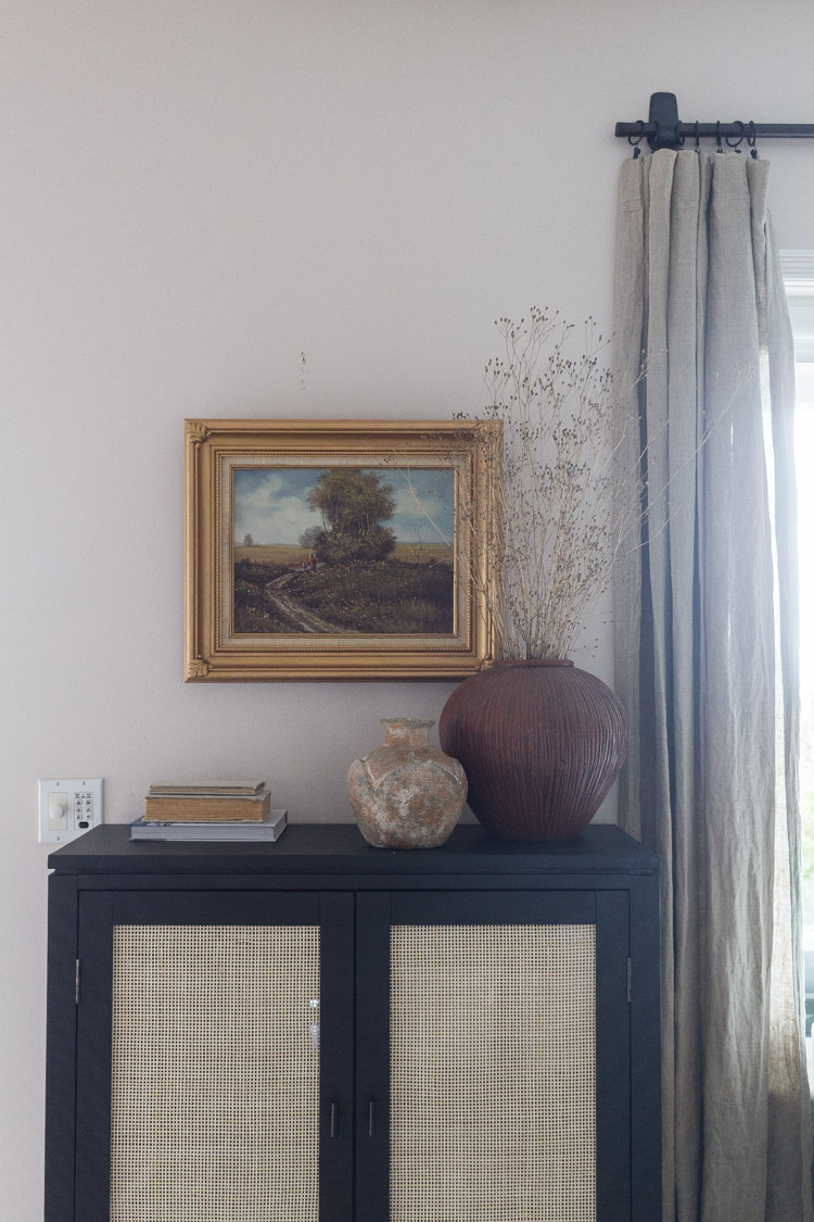 DIY Cane Webbed Cabinet - zevy joy