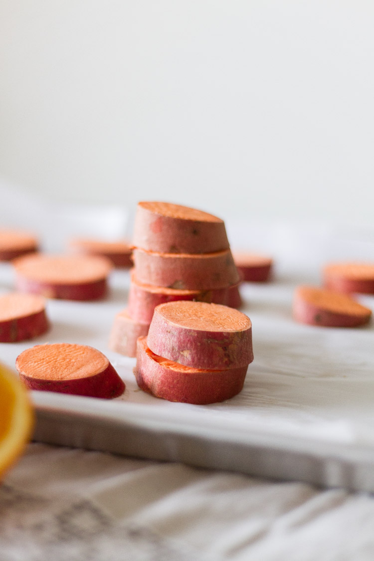Marshmallow Yam Bites - Fall Appetizer - zevy joy