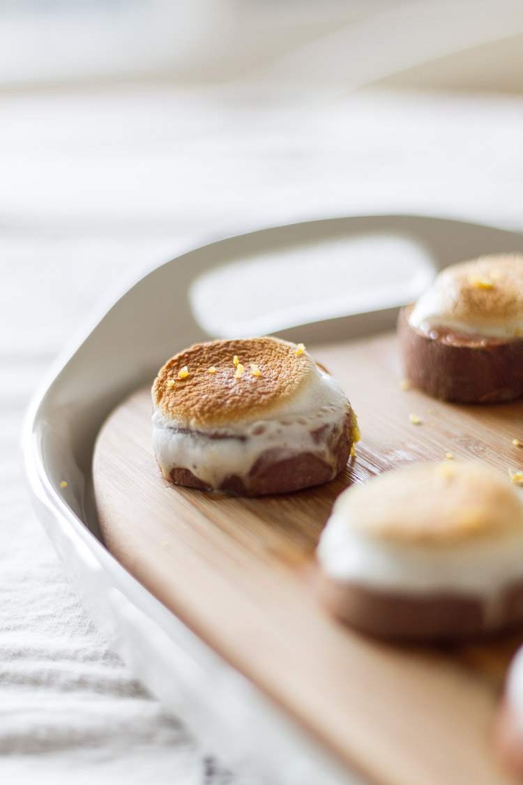 Marshmallow Yam Bites - Fall Appetizer - zevy joy