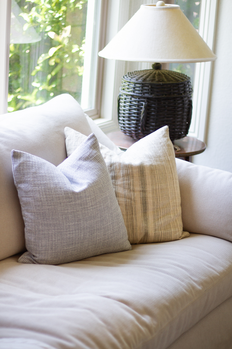 My Favorite Blue Pillows For Summer Decor! - zevy joy